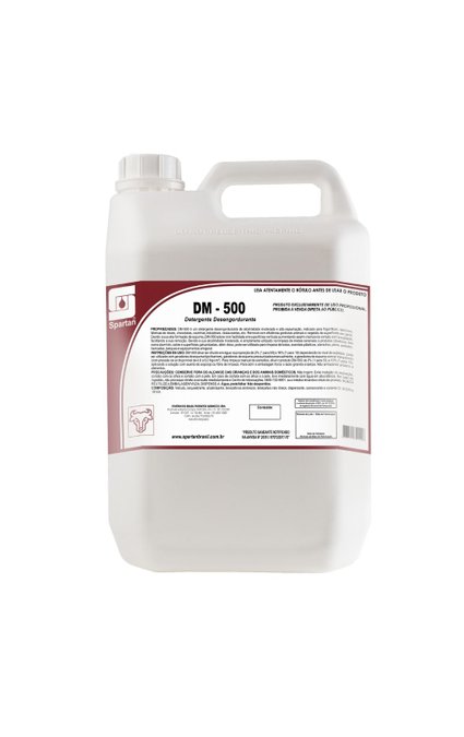 Detergente Desengordurante DM - 500 Spartan 5 Litros