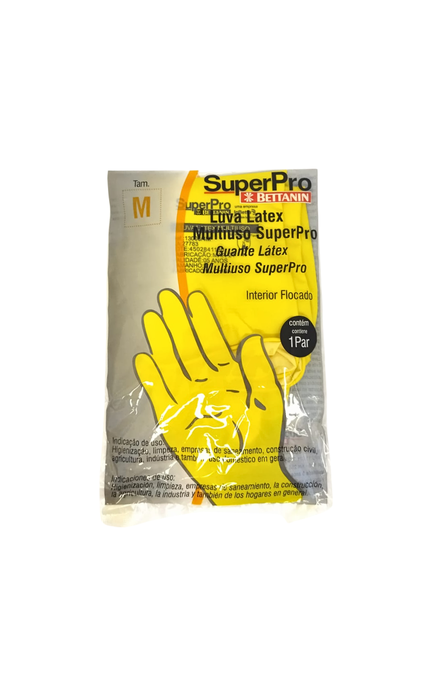 Luva Latex Multiuso M SuperPro Bettanin