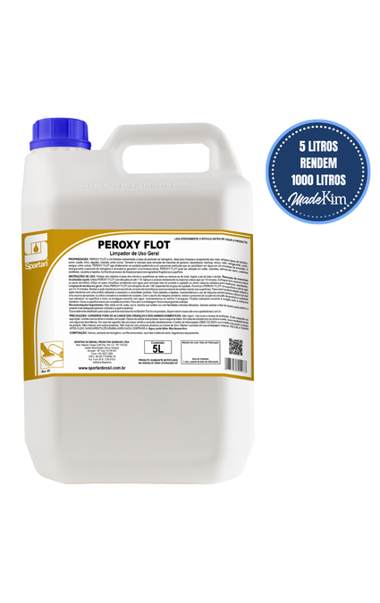 Limpador de Uso Geral Peroxy Flot Spartan 5 Litros